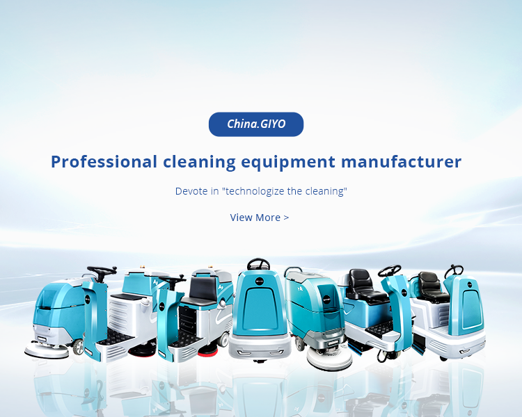 High-Quality Floor Scrubbers & Cleaning Machines - GIYO
